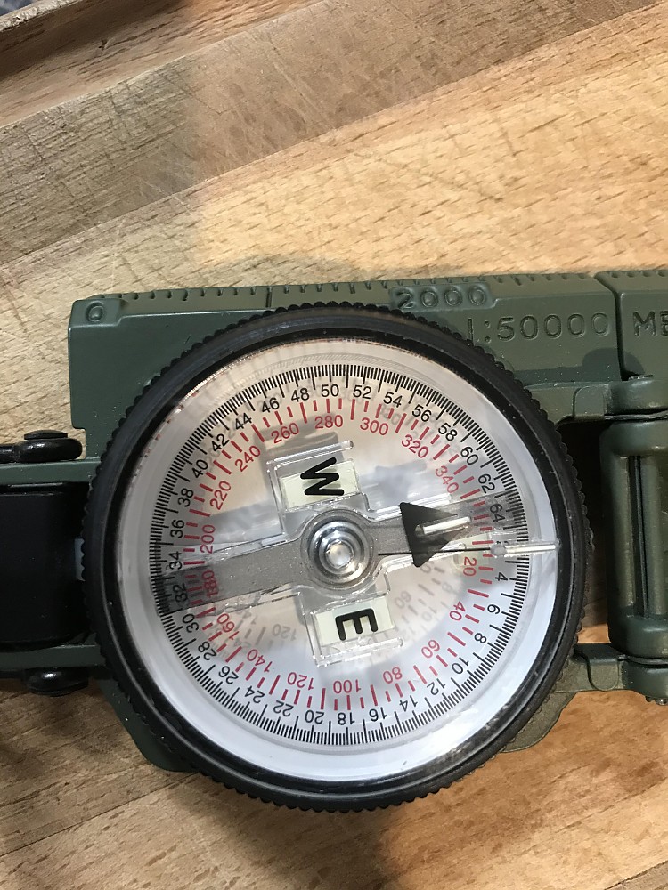 Cammenga Tritium Lensatic Compass 3H Reviews - Trailspace
