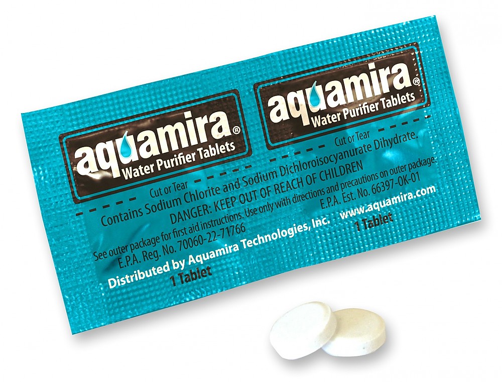 Aquamira Water Purifier Tablets Reviews - Trailspace