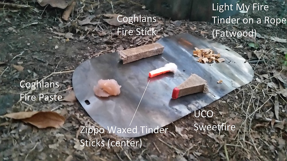 UCO Sweetfire Strikable Fire Starter Reviews - Trailspace