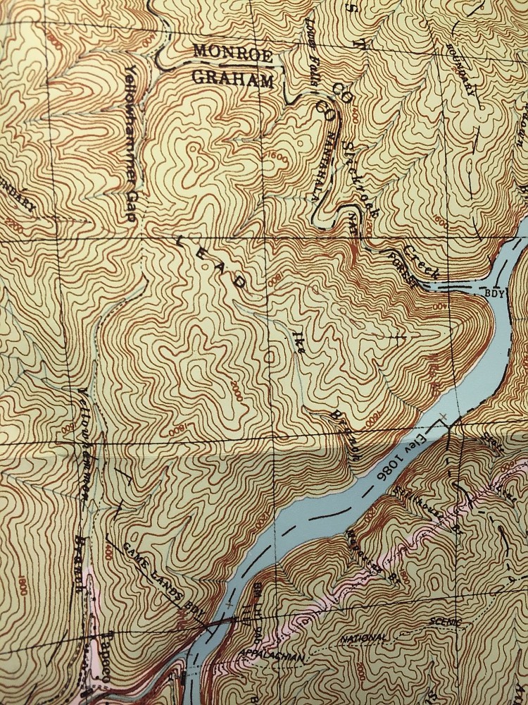 MyTopo Waterproof Topo Map Tapoco Reviews - Trailspace