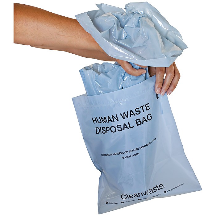 Cleanwaste Go Anywhere Toilet Kit Wag Bag Reviews - Trailspace