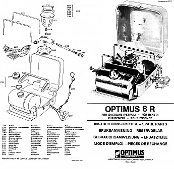 Optimus 8R Reviews - Trailspace