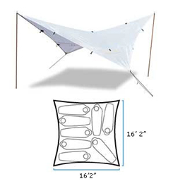 Kelty Noah's Tarp 16 Reviews - Trailspace