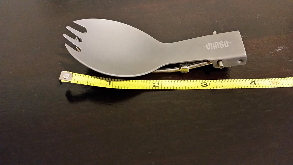 Vargo Titanium Folding Spork Reviews - Trailspace