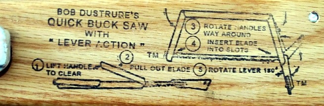 Bob Dustrude Quick Buck Saw Reviews - Trailspace
