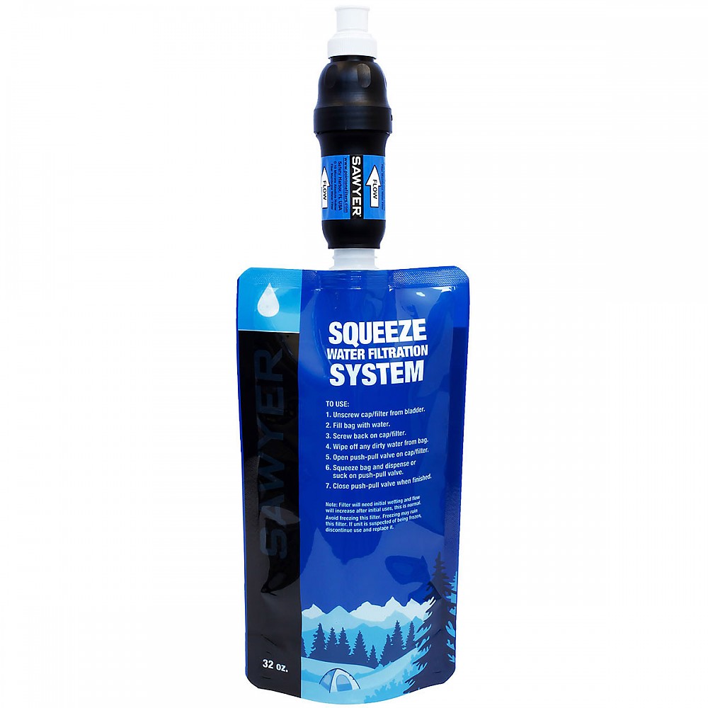 Sawyer Squeeze Water Filtration System Reviews - Trailspace