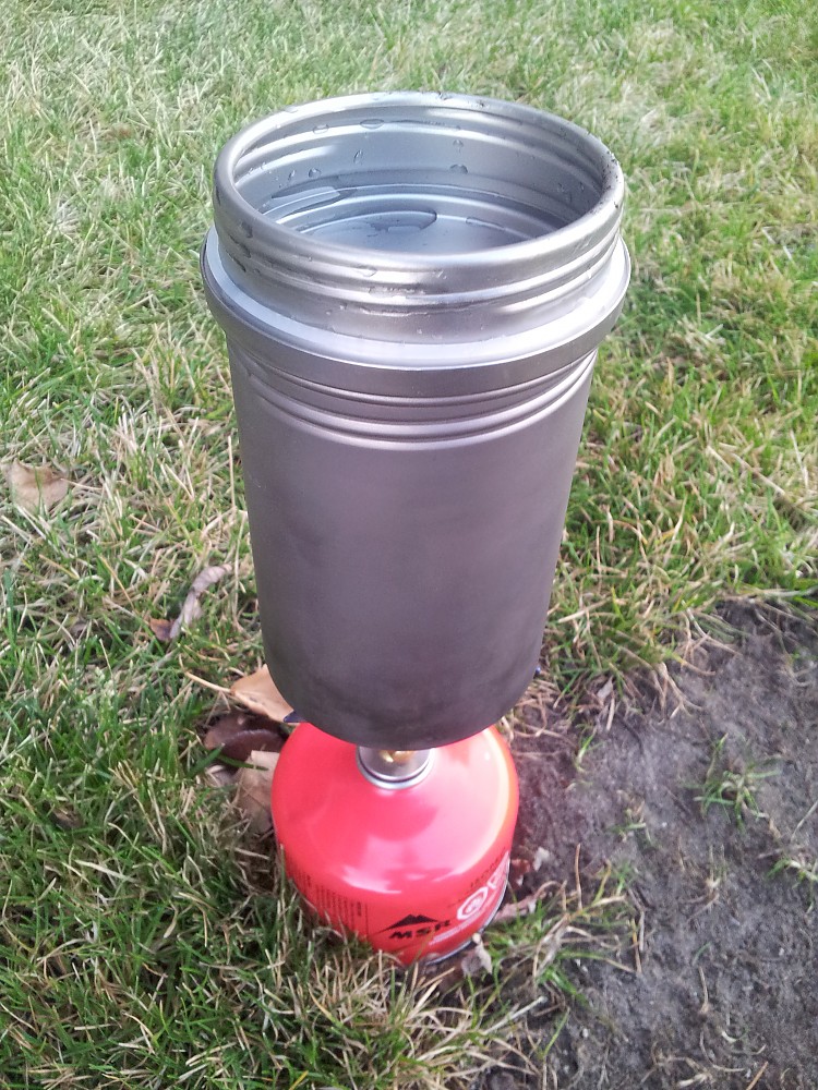 Vargo Titanium BOT Bottle Pot Reviews - Trailspace