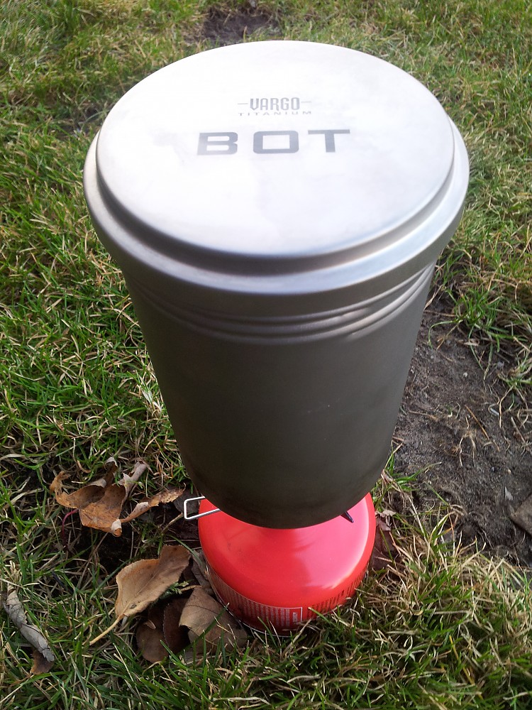 Vargo Titanium BOT Bottle Pot Reviews - Trailspace
