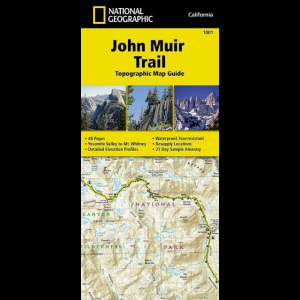 National Geographic John Muir Trail Topographic Map Guide Reviews ...