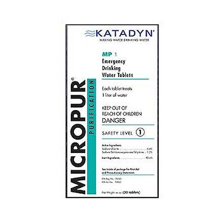 Katadyn Micropur MP1 Purification Tablets Reviews - Trailspace
