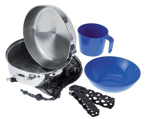 GSI Outdoors Glacier Stainless Steel Mess Kit Reviews - Trailspace