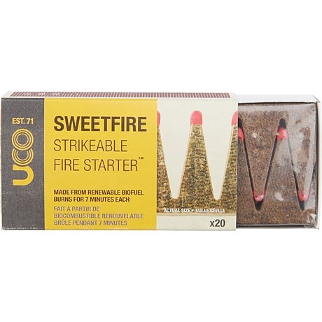 UCO Sweetfire Strikable Fire Starter Reviews - Trailspace