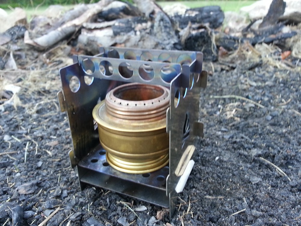 Bushcraft Essentials Bushbox Titanium Outdoor Pocket Stove Reviews ...