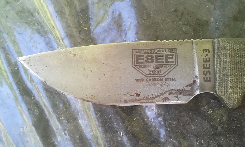 ESEE Knives ESEE-3 Uncoated Reviews - Trailspace