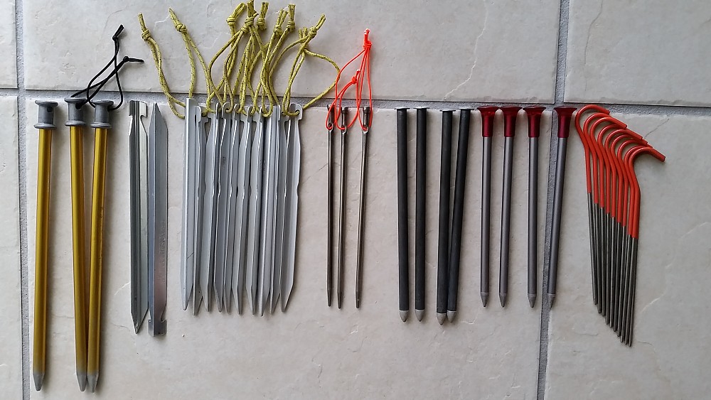 MSR Needle Tent Stakes Reviews - Trailspace