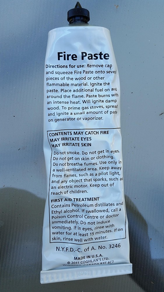 Coghlan's Fire Paste Reviews - Trailspace