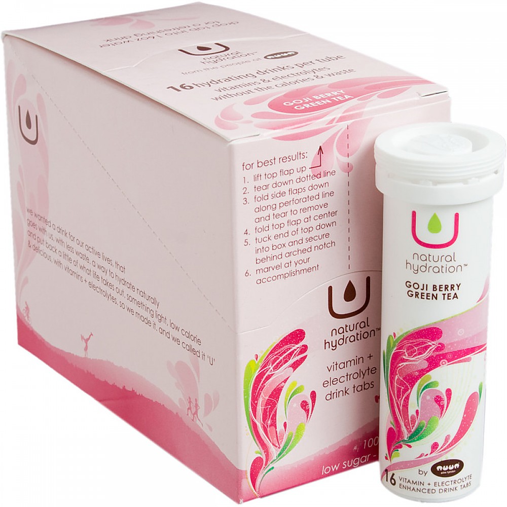 Nuun U Natural Hydration Tablets Reviews - Trailspace