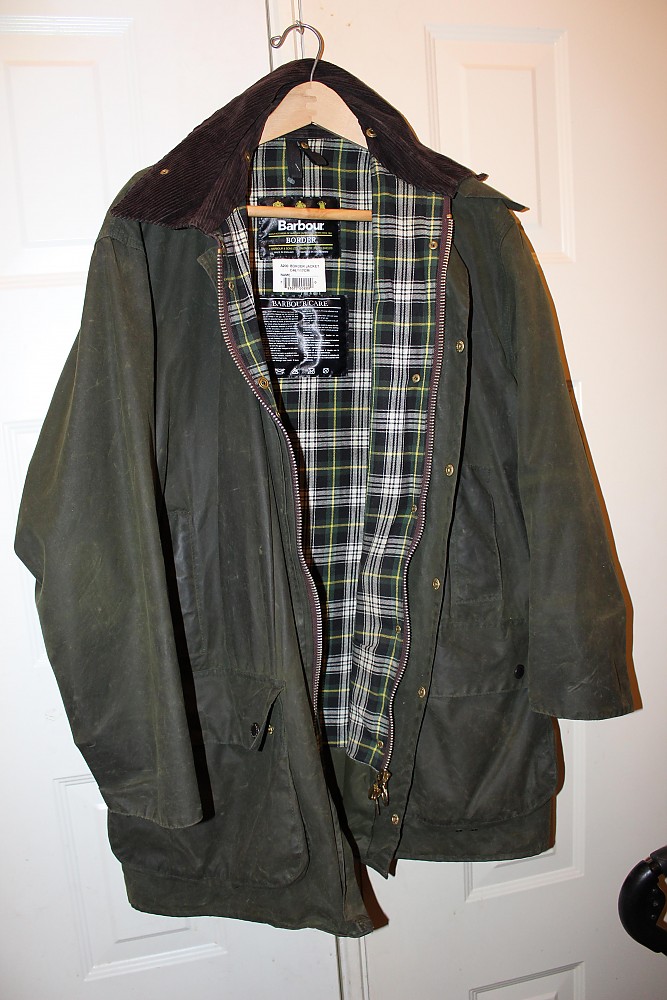 Barbour Border Wax Jacket Reviews - Trailspace