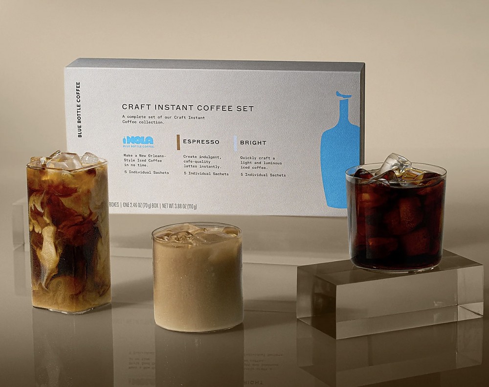 Blue Bottle Coffee Craft Instant Coffee Set Reviews - Trailspace